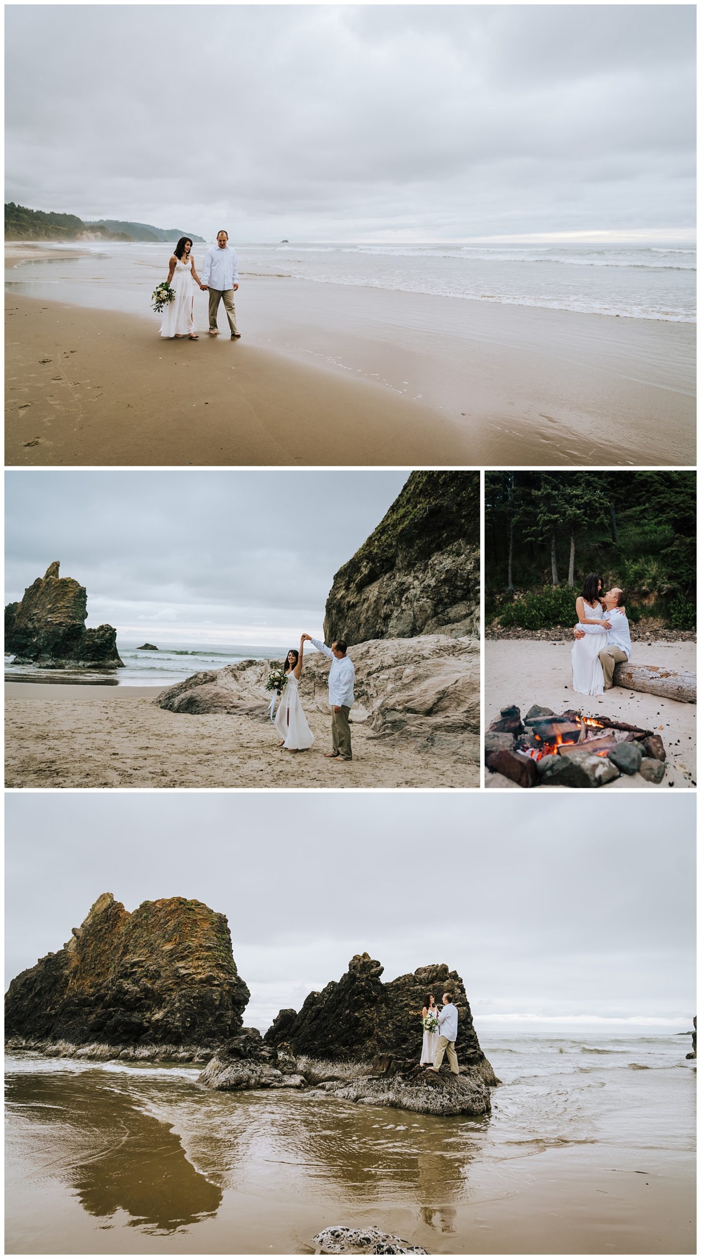 Eloping on the Northern Oregon Coast - myrtlecreativeco.com