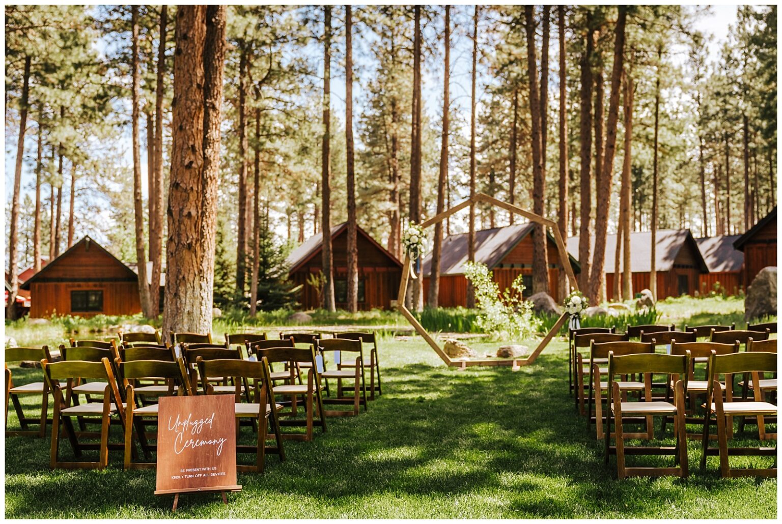Five Pine Lodge Timeless Central Oregon Summer Wedding in Sisters, OR ...