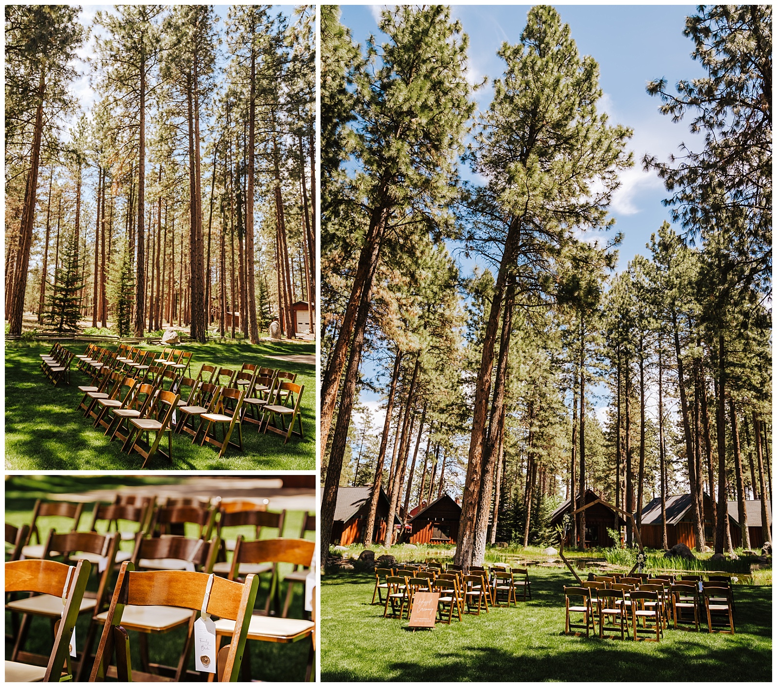 Five Pine Lodge Timeless Central Oregon Summer Wedding in Sisters, OR ...