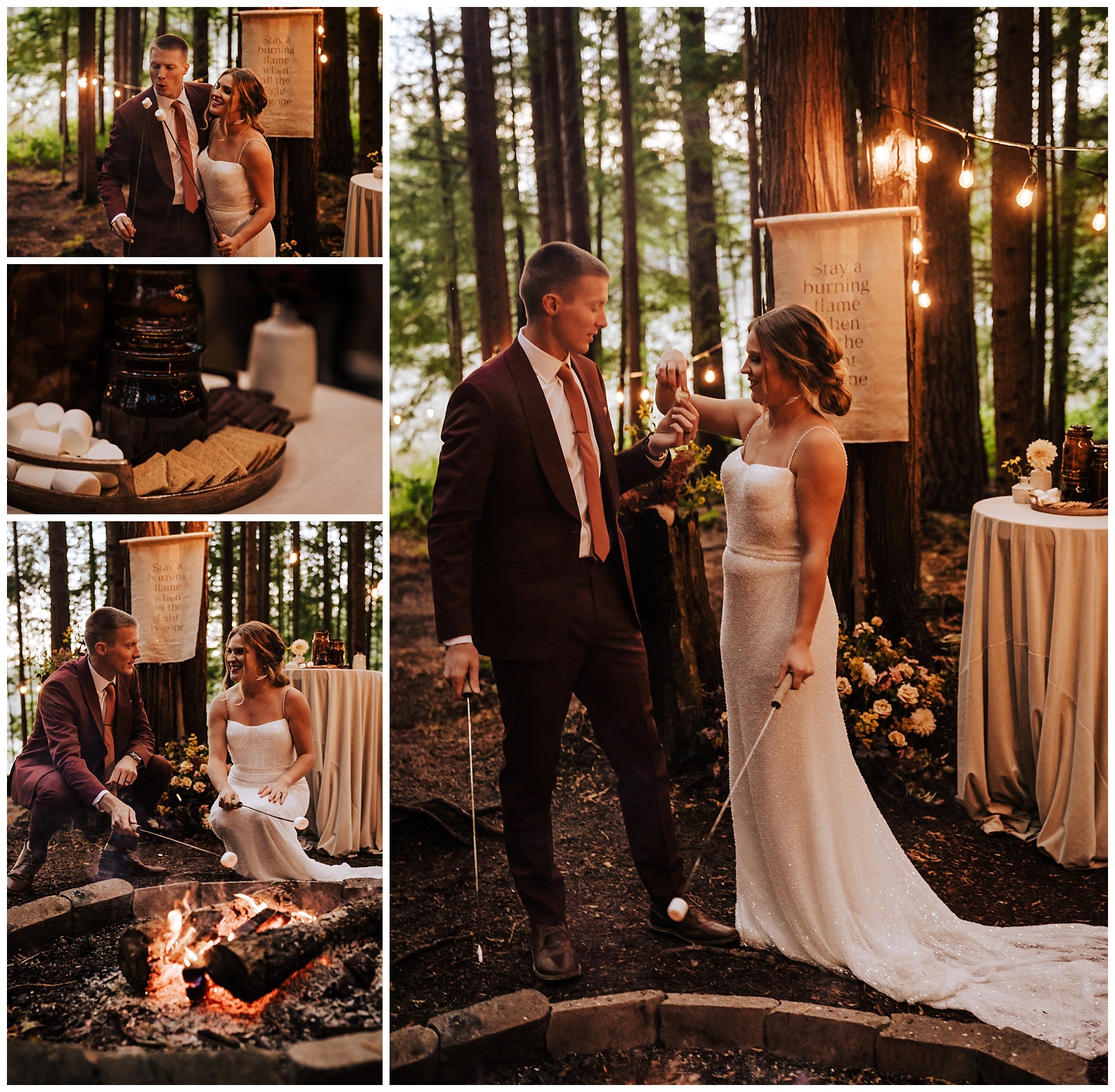 The Emerald Forest Micro Wedding in Redmond, WA | Drew + Taylor ...